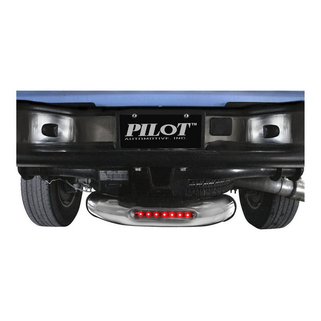 BULLY CR-600L Stainless LED Hitch Mount Utility Step